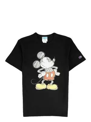 Champion Mickey & Friends Heritage T-shirt - Black