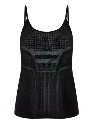 MISBHV Logo-detail Tank Top - Black