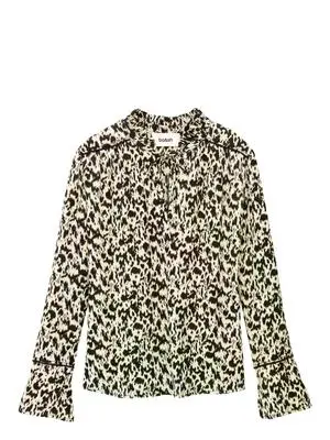 Ba&sh Pia Patterned Blouse - Neutrals