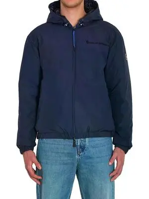 Moncler Berguns Reversible Hooded Jacket - Blue