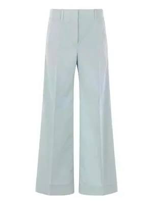 Incotex Wide-leg Trousers - Blue