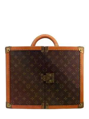 LOUIS VUITTON Monogram Vanity Case - Brown