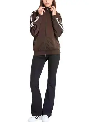 Adidas Striped Track Jacket - Brown