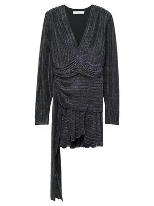 IRO PARIS Draped Minidress - Grey
