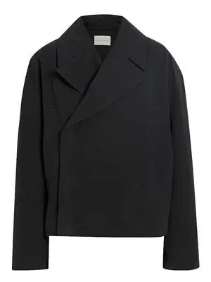 Loulou De Saison Coen Cotton Jacket - Black