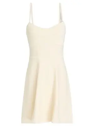 Zimmermann Stretch-knit Mini Dress - Cream