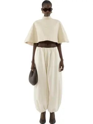 Arakii Poncho Cape Top - Light Beige