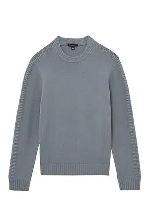 REISS Beech Knitted Wool-blend Jumper - Soft Sage Green