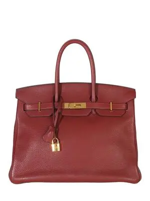 HERMÈS Hermès Togo Birkin 35 GHW
