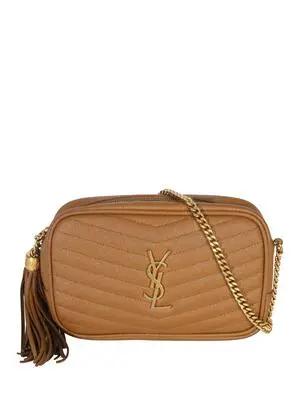 Saint Laurent Lou Camera Bag - Brown