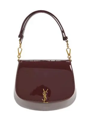 Saint Laurent Voltaire Top Handle Bag - Dark Red Wine