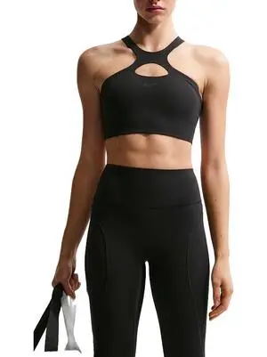Nike Dri-fit High-waist 7/8 Leggings - Black/anthracite/grey