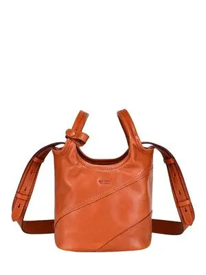 OLD TREND Laurel Genuine Leather Convertible Tote - Cognac