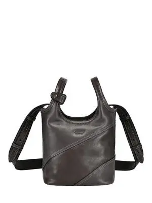 OLD TREND Laurel Genuine Leather Convertible Tote - Grey