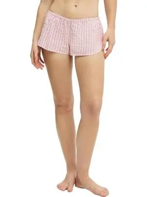 BODY Bed Short - Jess Vintage Stripe Blushing