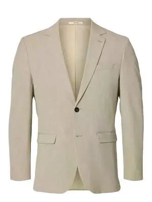 SELECTED Flap-pockets Blazer - Neutrals