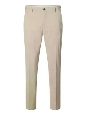 SELECTED Belt-loops Trousers - Neutrals