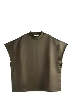 Fear Of God Fleece 90's Muscle T-shirt - Green