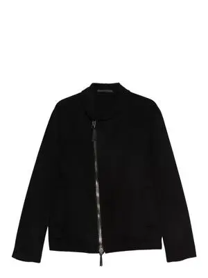 Giorgio Armani Zip-fastening Jacket - Black