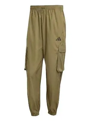 Adidas City Tech Utility Woven Pants - Olive Strata
