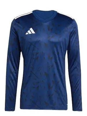 Adidas Team Icon 25 Long Sleeve Jersey - Team Navy Blue White