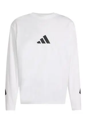Adidas Z.n.e. Long Sleeve Tee Shirt - White Black