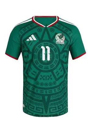Adidas Mexico 2026 Home Gimenez Authentic Jersey - Bold Green