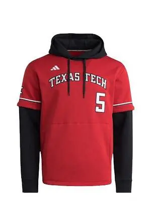Adidas Raiders Patrick Mahomes Jersey Hoodie - Red Team Power Red Black