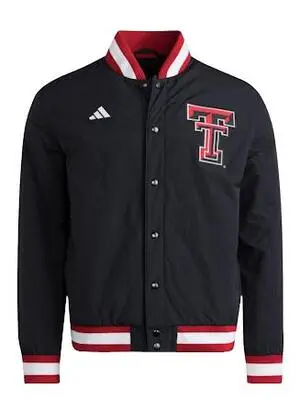 Adidas Raiders Coaches Dugout Jacket - Red Black