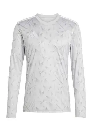 Adidas Team Icon 25 Long Sleeve Jersey - Team Light Grey White