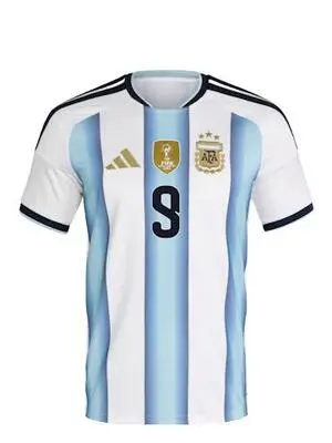 Adidas Argentina 26 Home Alvarez Jersey/arqsax - White/icey Blue/soccr