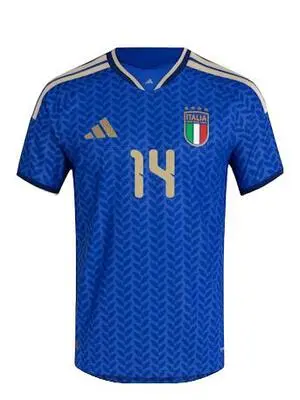 Adidas Italy 2026 Home Authentic Jersey - Bold Blue