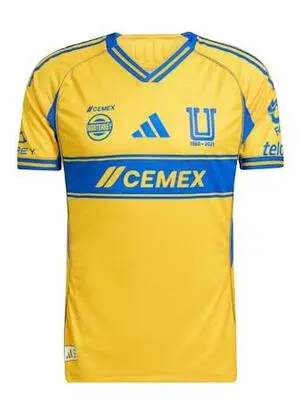 Adidas Tigres Uanl 25/26 Home Authentic Jersey - Team Colleg Gold 2 Blue