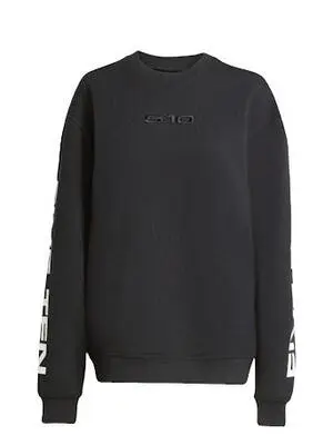 Adidas Logo Crew Neck Sweatshirt - Black