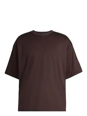 Adidas Soft Lux Tee Shirt - Shadow Brown