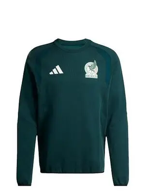 Adidas Mexico Tiro Travel Crew Sweatshirt - Aurora Ivy