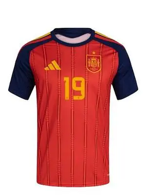 Adidas Spain 26 Home Yamal JerseySnx Vivid Red/soccr/seu