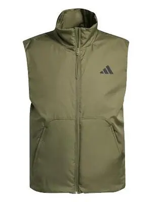 Adidas City Tech Climawarm Padded Insulated Vest - Olive Strata