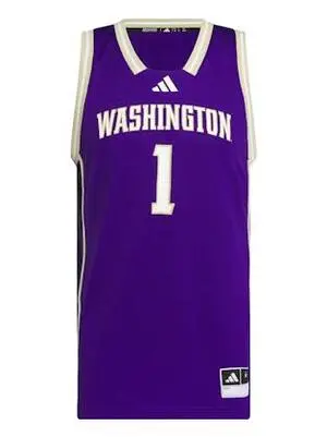 Adidas Huskies Away Swingman Jersey - Washington Collegiate Purple