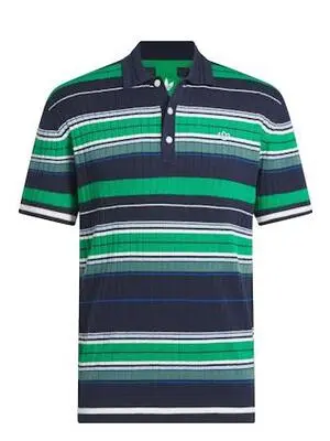 Adidas Knit Polo Shirt - Night Indigo Green