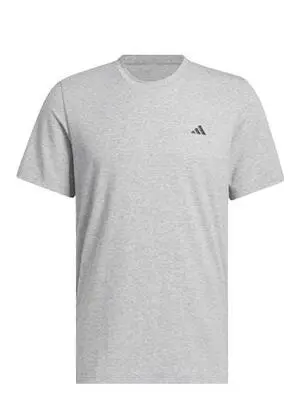 Adidas Axis Aeroready Tee Shirt - Medium Grey Heather