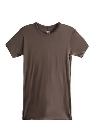 Rick Owens Double Short Sleeves T-shirt - Brown