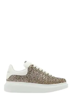 Alexander McQueen Oversized Glitter - Calico/white
