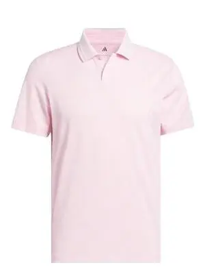 Adidas Ultimate365 Tour Nylon Polo Shirt - Clear Pink