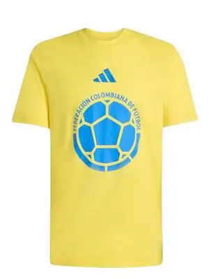 Adidas Colombia Dna Graphic T-shirt - Impact Yellow