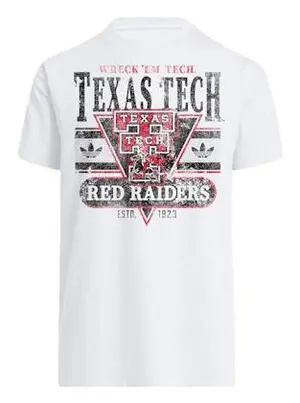 Adidas Raiders Graphic T-shirt - Red White Ncaa/txt/7tb