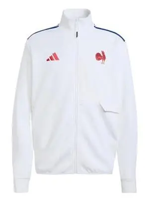 Adidas France Rugby Anthem Jacket - White