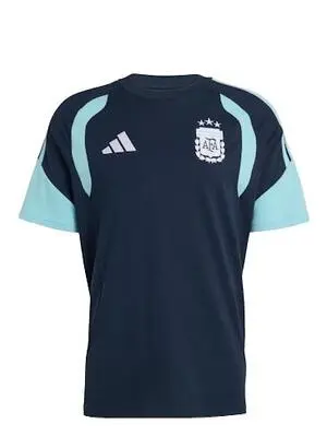 Adidas Argentina 2026 Tiro Sweat Tee Shirt - Night Navy Blue