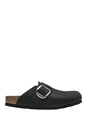 BIRKENSTOCK Boston Big Buckle Nubuck - Black