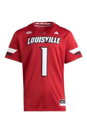 Adidas Cardinals Premier Home Jersey - Louisville Team Power Red